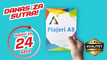 🥇Flajeri A5 - Danas za sutra | Alfa štampa