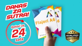 Flajeri A6 - Danas za sutra | Alfa štampa